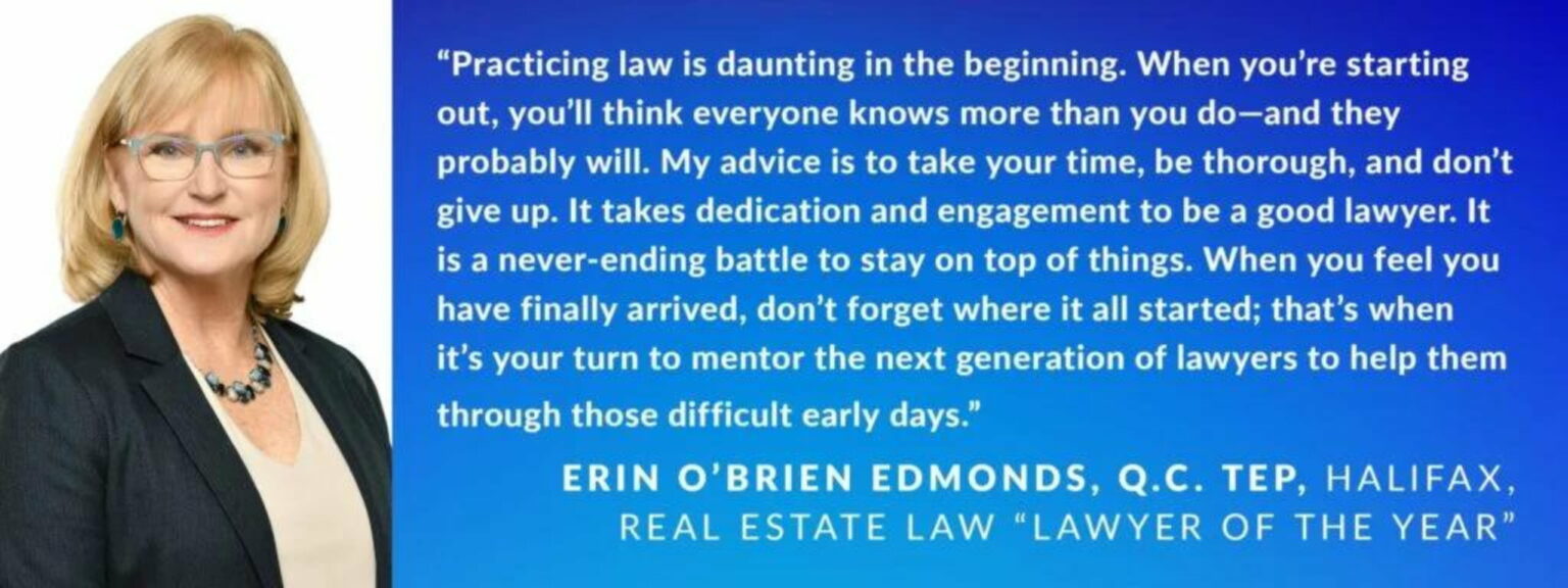 'Best Lawyers' features Erin O'Brien Edmonds' advice to new lawyers ...