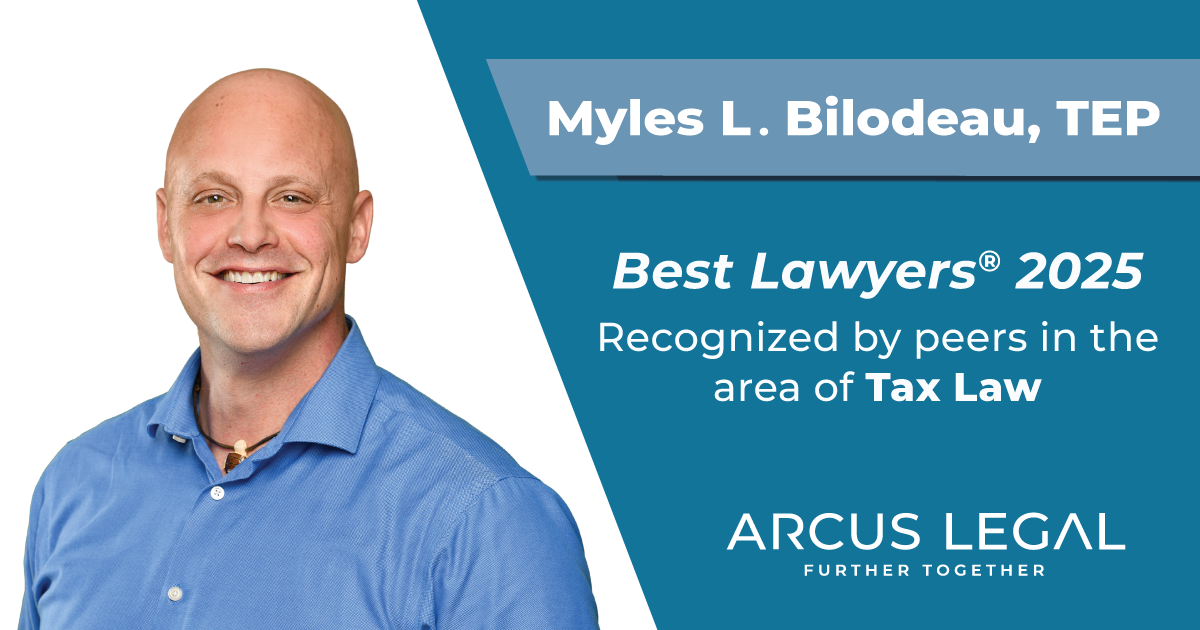 Myles L. Bilodeau recognized in 2025 edition of The Best Lawyers in ...